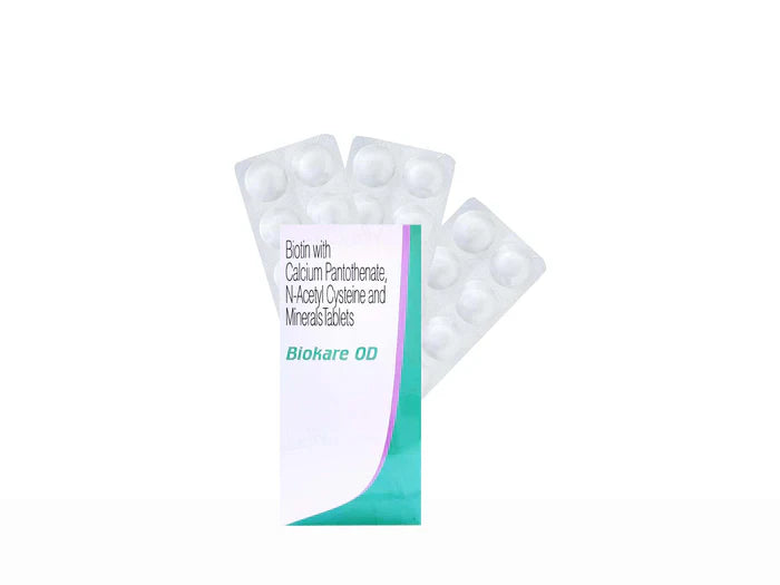 Biokare OD Tablet(3 x 10 Tablets) – Elantis Healthcare Pvt Ltd