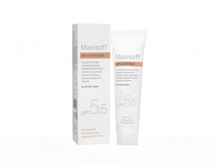Maxisoft pH 5.5 Anti Scar Cream(25 gm) – Elantis Healthcare Pvt Ltd
